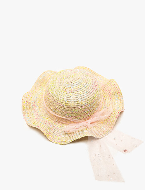 Koton Kız Çocuk Hasır Şapka