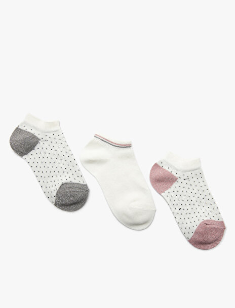 Koton Kız Çocuk 3'lü Erkek Çocuk Çorap
