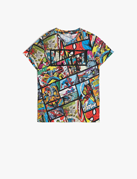 Koton Erkek Çocuk Marvel Lisanslı Baskılı T-Shirt