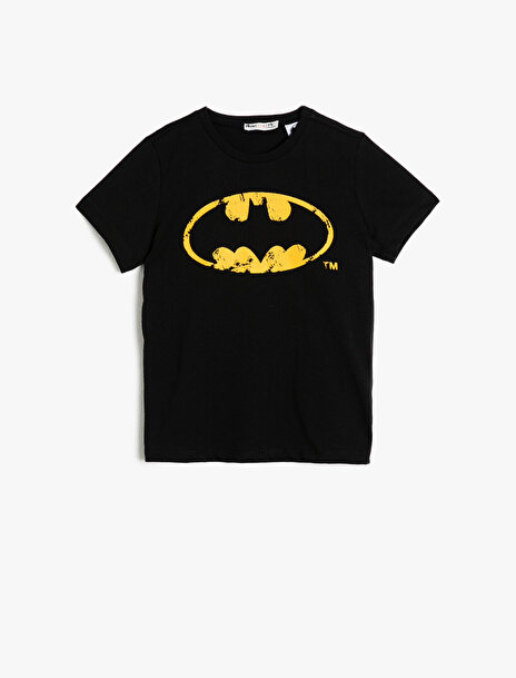 Koton Erkek Çocuk Batman Lisanslı Baskılı Tişört