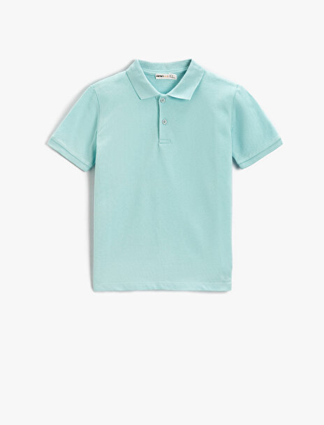Koton Erkek Çocuk Basic Kol Ucu Triko Detaylı Polo Pike Tişört Koton Erkek Çocuk Basic Kol Ucu Triko Detaylı Polo Pike Tişört