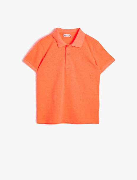 Koton Erkek Çocuk Basic Kol Ucu Triko Detaylı Polo Pike Tişört Koton Erkek Çocuk Basic Kol Ucu Triko Detaylı Polo Pike Tişört