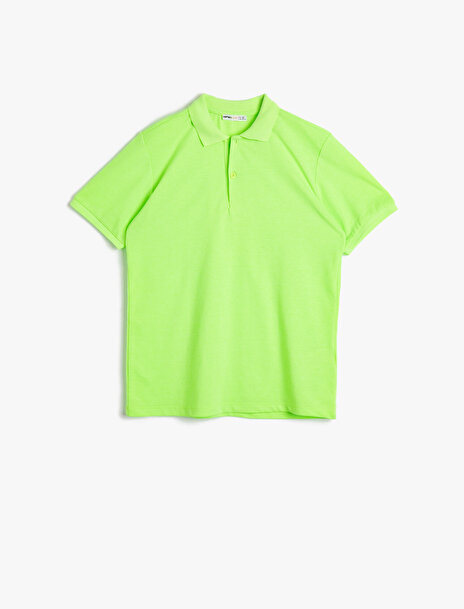 Koton Erkek Çocuk Basic Kol Ucu Triko Detaylı Polo Pike Tişört Koton Erkek Çocuk Basic Kol Ucu Triko Detaylı Polo Pike Tişört