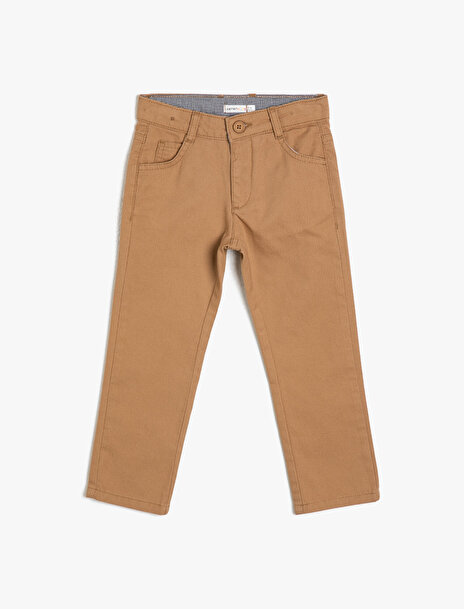 Koton Erkek Çocuk 5 Cep Pamuk Gabardin Basic Pantalon Koton Erkek Çocuk 5 Cep Pamuk Gabardin Basic Pantalon