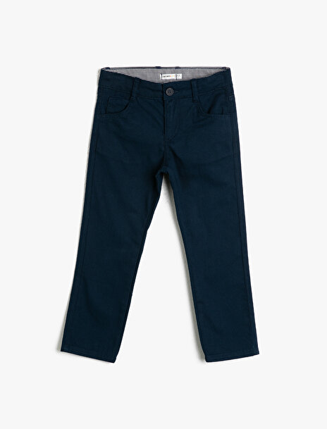 Koton Erkek Çocuk 5 Cep Pamuk Gabardin Basic Pantalon Koton Erkek Çocuk 5 Cep Pamuk Gabardin Basic Pantalon