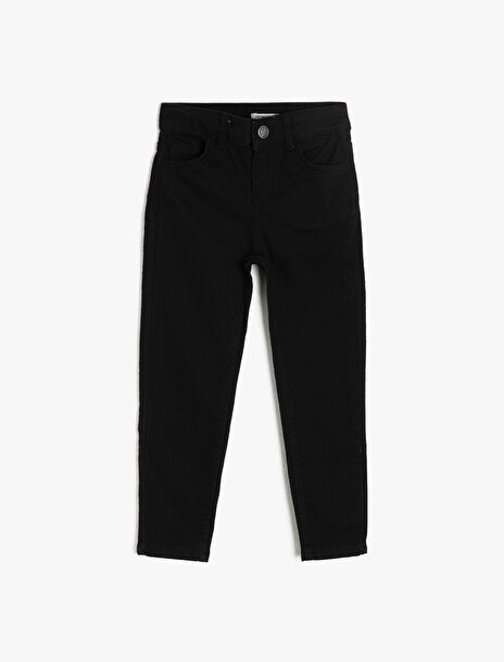 Koton Erkek Çocuk 5 Cepli Basic Slim Fit Dar Paça Jean Pantolon Koton Erkek Çocuk 5 Cepli Basic Slim Fit Dar Paça Jean Pantolon