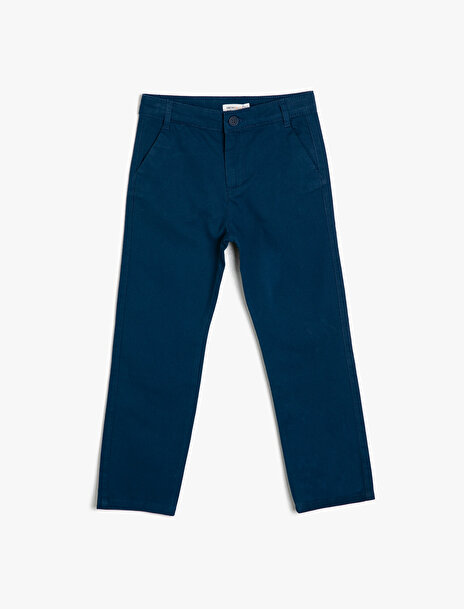 Koton Erkek Çocuk Basic Chino Kesim Pamuklu Pantalon