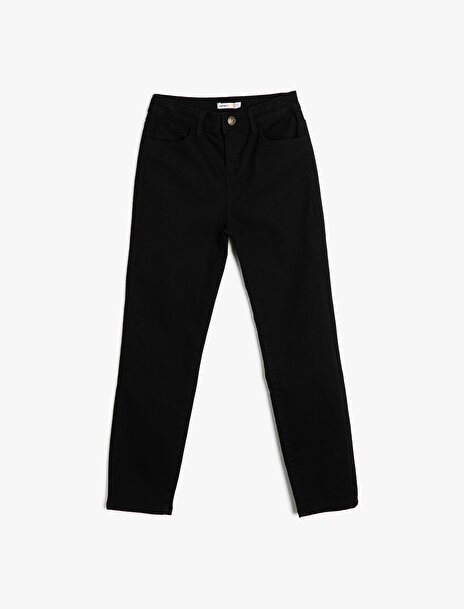 Koton Erkek Çocuk 5 Cep Basic Slim Dar Paça Jean Pantalon Koton Erkek Çocuk 5 Cep Basic Slim Dar Paça Jean Pantalon