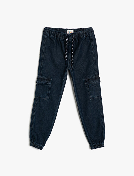 Koton Erkek Çocuk Kargo Jean Pantolon Koton Erkek Çocuk Kargo Jean Pantolon