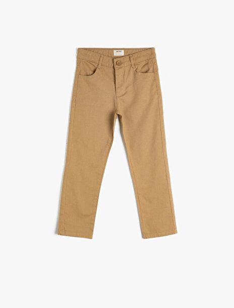 Koton Erkek Çocuk Pamuklu Cepli Normal Bel Jean Pantolon Koton Erkek Çocuk Pamuklu Cepli Normal Bel Jean Pantolon