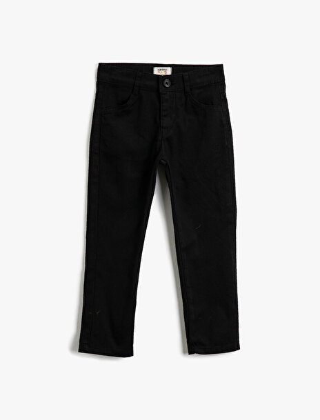 Koton Erkek Çocuk Pamuklu Cepli Normal Bel Jean Pantolon Koton Erkek Çocuk Pamuklu Cepli Normal Bel Jean Pantolon