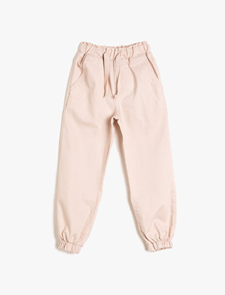 Koton Erkek Çocuk Paçaları Beli Lastikli Cepli Pantolon