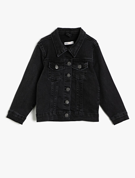 Koton Erkek Çocuk Klasik Yaka Düğmeli Cepli Jean Mont Koton Erkek Çocuk Klasik Yaka Düğmeli Cepli Jean Mont