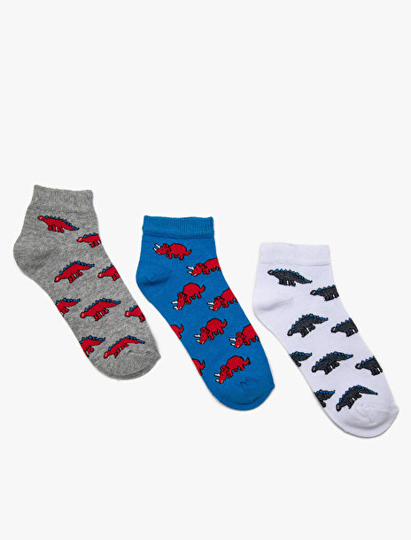 Koton Erkek Çocuk 3'lü Erkek Çocuk Çorap