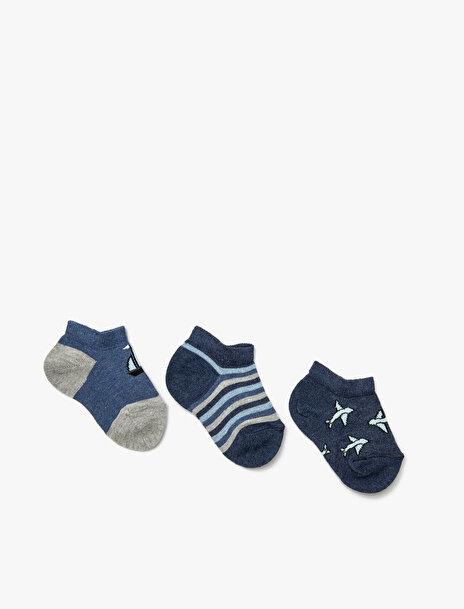 Koton Erkek Çocuk 3'lü Erkek Çocuk Çorap