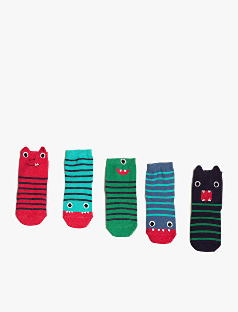 Koton Erkek Çocuk 5'li Erkek Çocuk Çorap