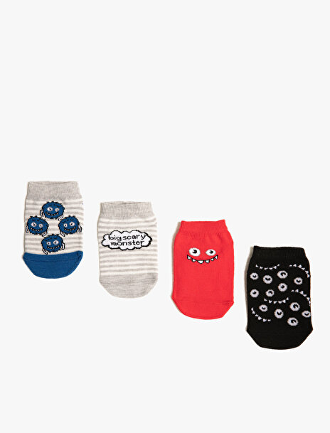 Koton Erkek Çocuk 4'lü Erkek Çocuk Çorap