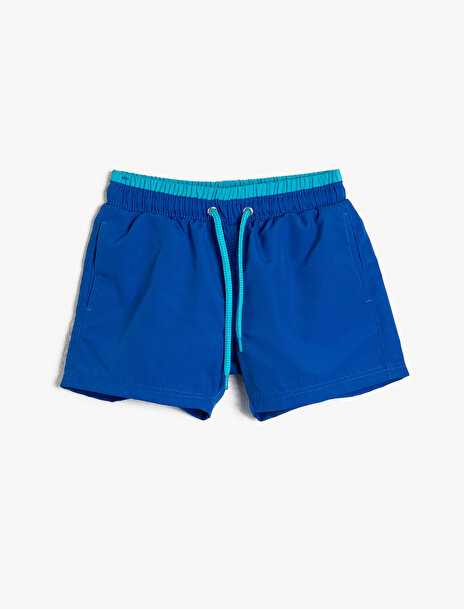 Koton Erkek Çocuk Beli Bağlamalı Mayo