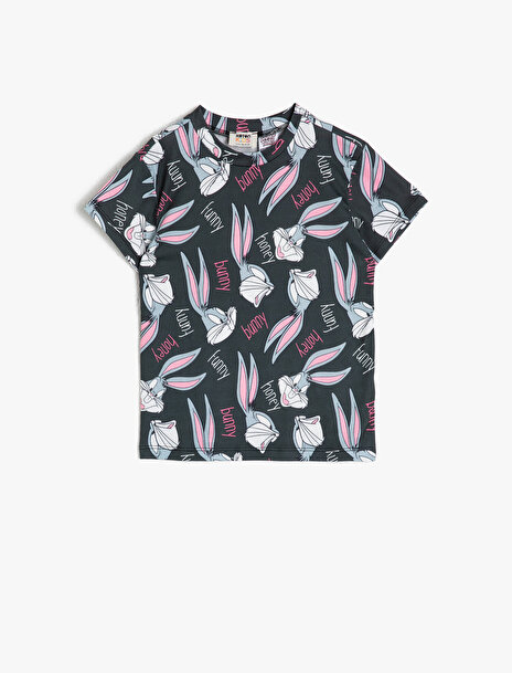 Koton Kız Çocuk Bugs Bunny Lisanslı T-Shirt