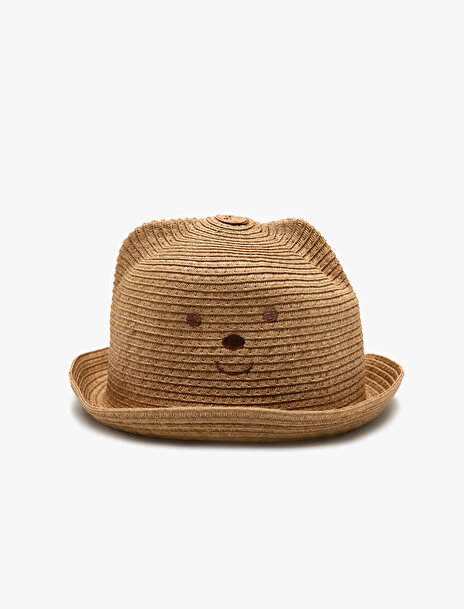 Koton Kız Çocuk Hasır Fötr Şapka