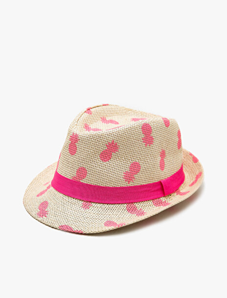 Koton Kız Çocuk Hasır Şapka