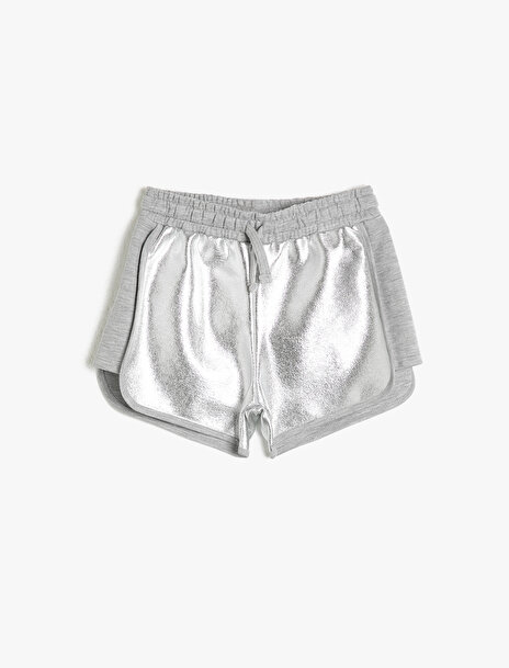 Koton Kız Çocuk Beli Ayarlanabilir Kordonlu Normal Bel Kısa Şort Koton Kız Çocuk Beli Ayarlanabilir Kordonlu Normal Bel Kısa Şort