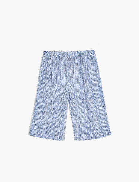 Koton Kız Çocuk Normal Bel Çizgili Pantolon Koton Kız Çocuk Normal Bel Çizgili Pantolon