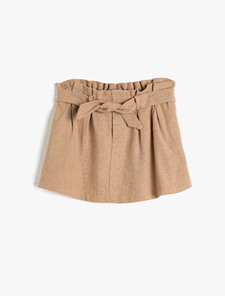 Koton Kız Çocuk Normal Bel Beli Bağlamalı Etek