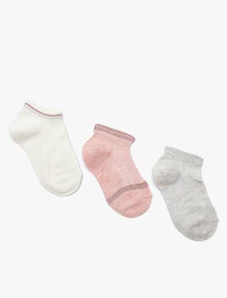 Koton Kız Çocuk 3'lü Kız Çocuk Çorap