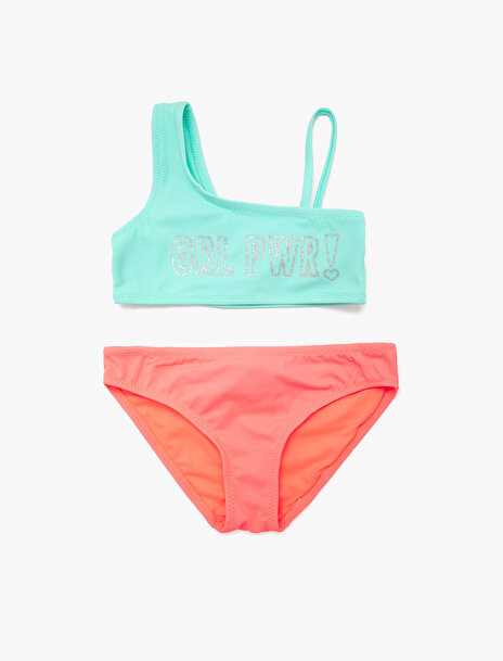 Koton Kız Çocuk Sim Detaylı Mayo