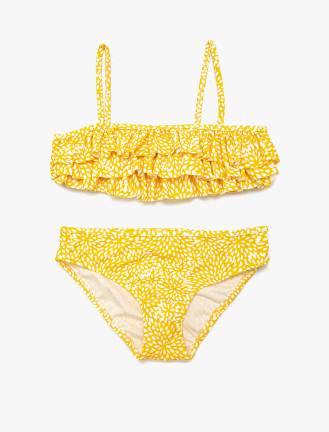 Koton Kız Çocuk Fırfır Detaylı Mayo