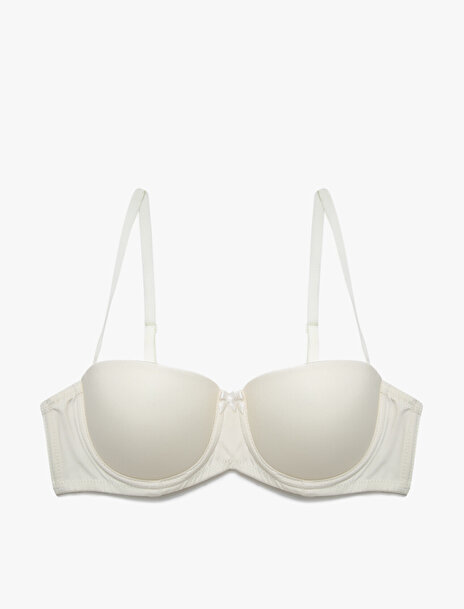 Koton Kadın Kaplı Dolgulu Balenli Push Up Sütyen