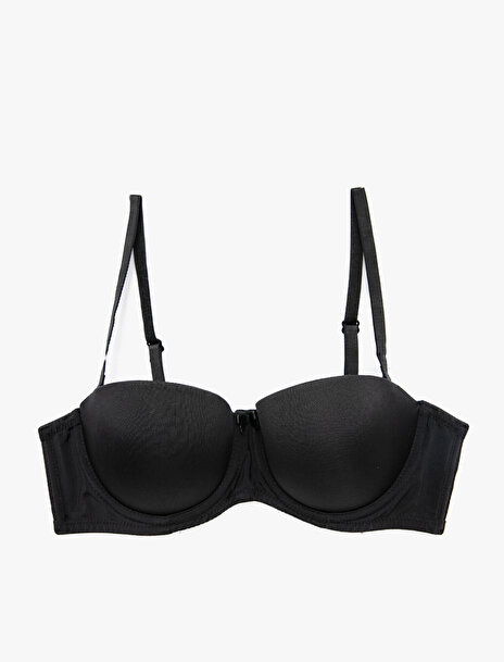 Koton Kadın Kaplı Dolgulu Balenli Push Up Sütyen