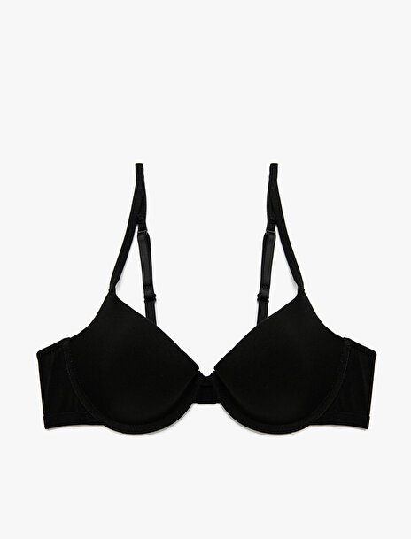 Koton Kadın Kaplı/Pedli Dolgusuz Balenli Comfort Sütyen