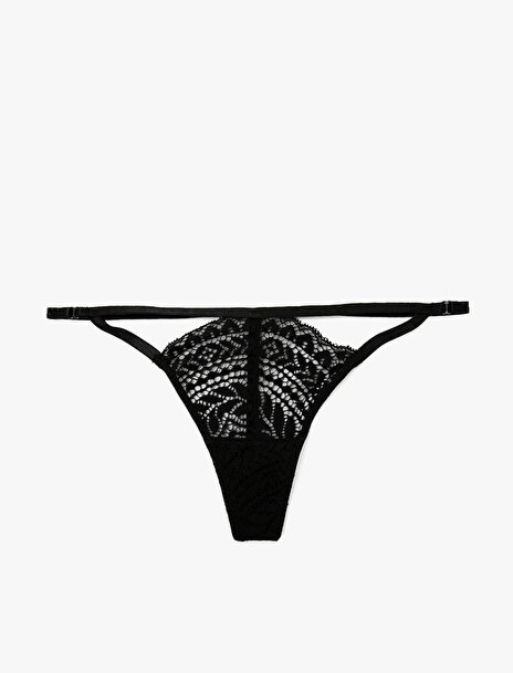 Koton Kadın Düşük Bel Dantelli String Külot