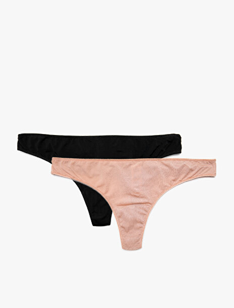 Koton Kadın 2'li  String Külot