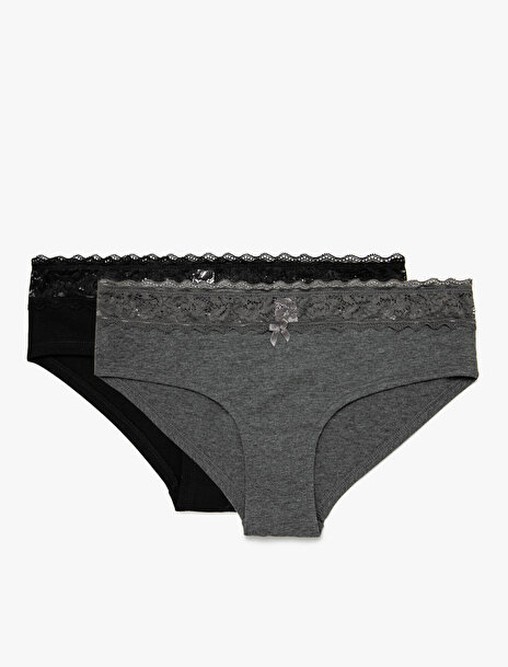 Koton Kadın 2'li Hipster Külot