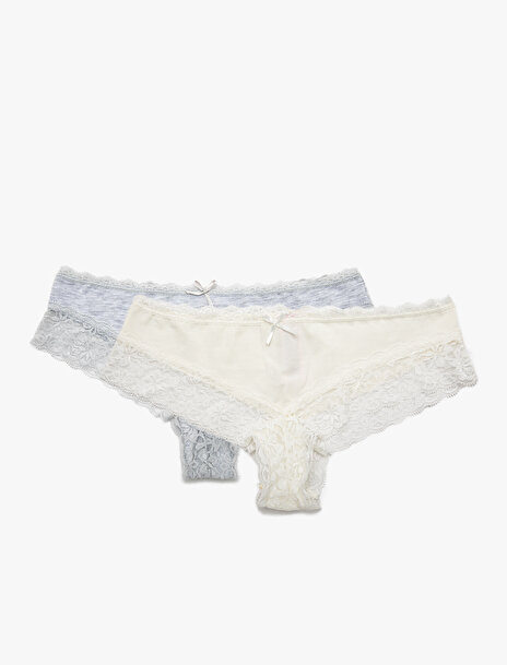 Koton Kadın 2'li Brezilya Modeli Külot Koton Kadın 2'li Brezilya Modeli Külot