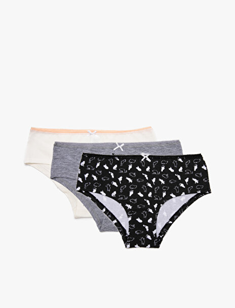 Koton Kadın 3'lü Hipster Külot