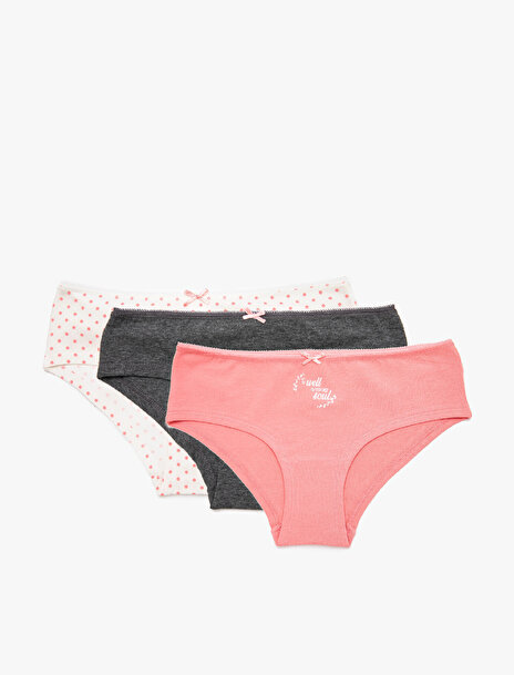 Koton Kadın 3'lü Hipster Külot