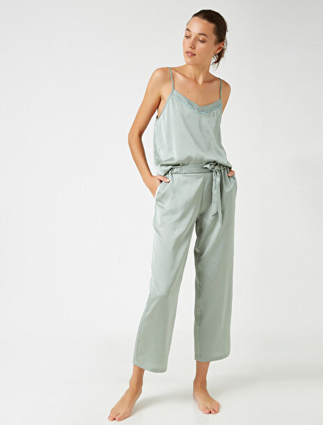 Koton Kadın Saten Pijama Altı