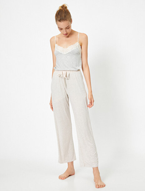 Koton Kadın Beli Bağlamalı Pijama Altı