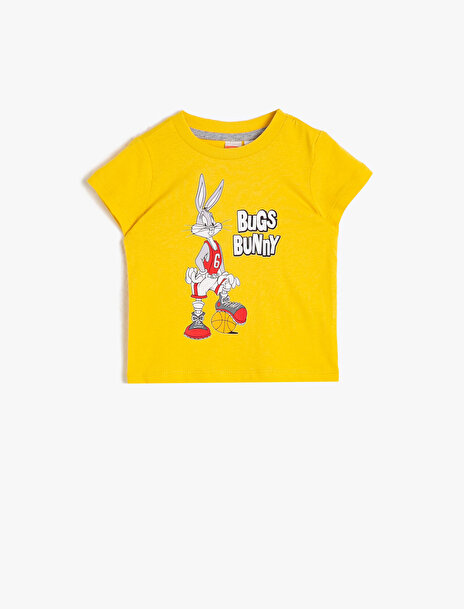 Koton Erkek Çocuk Bugs Bunny Lisanslı T-Shirt Koton Erkek Çocuk Bugs Bunny Lisanslı T-Shirt