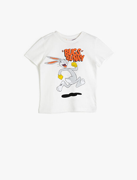 Koton Erkek Çocuk Bugs Bunny Lisanslı T-Shirt Koton Erkek Çocuk Bugs Bunny Lisanslı T-Shirt
