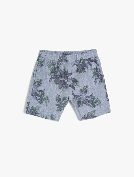Koton Erkek Çocuk Normal Bel Desenli Şort