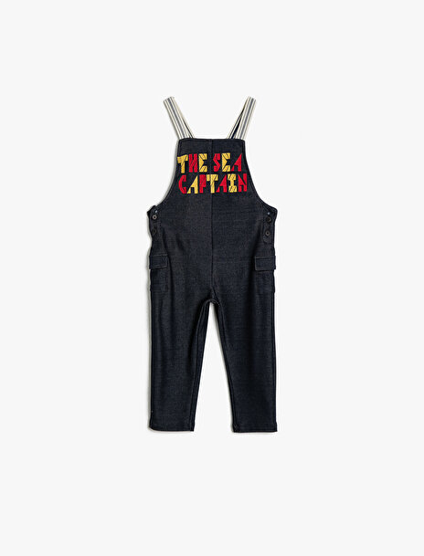 Koton Erkek Çocuk İşlemeli Tulum