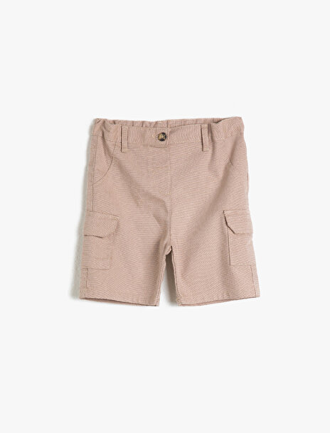 Koton Erkek Çocuk Cepli Midi Şort