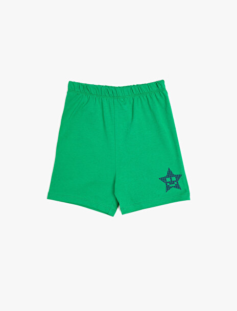 Koton Erkek Çocuk Normal Bel Baskılı Basic Şort