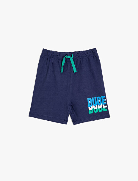 Koton Erkek Çocuk Normal Bel Baskılı Basic Şort