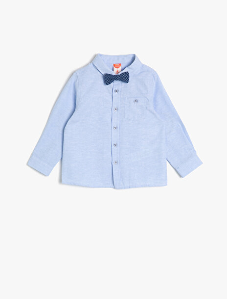 Koton Erkek Çocuk Papyon Detaylı Gömlek